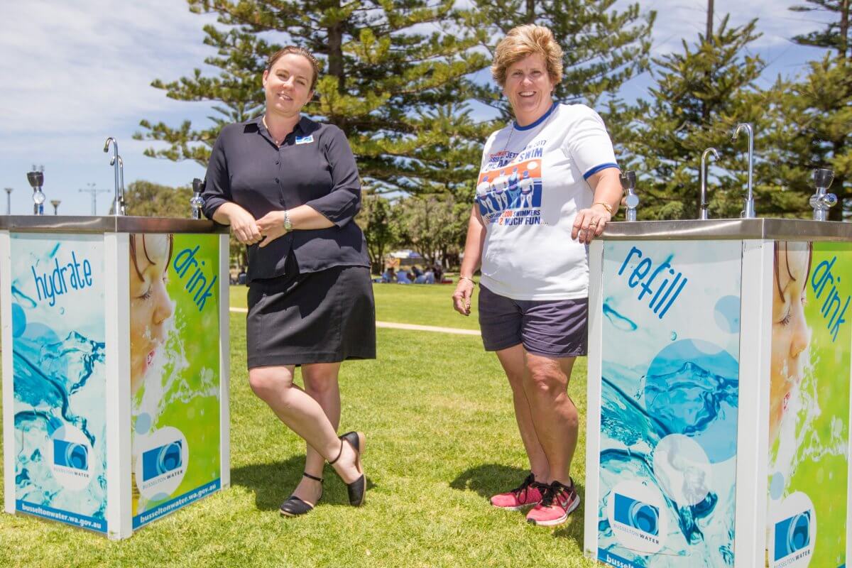 Busselton Water helps Jetty Swim go green - Busselton Water